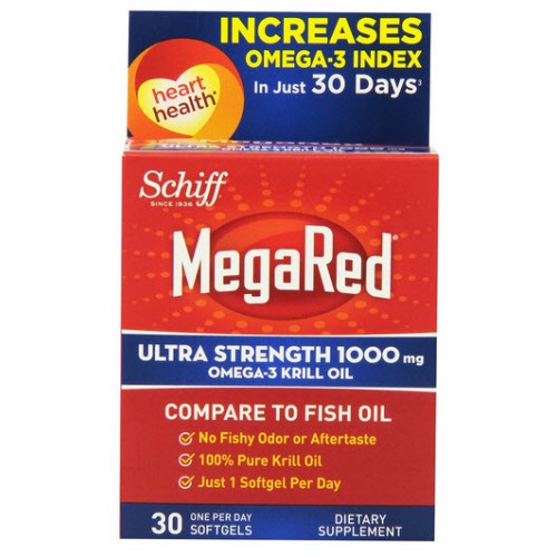 ขาย Krill Oil MegaRed Ultra Strength Omega 3 Krill Oil 1000mg ...