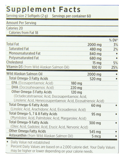 น้ำมันปลา Omega3 ราคาส่ง New Chapter Wholemega Whole Fish Oil, 120 ...